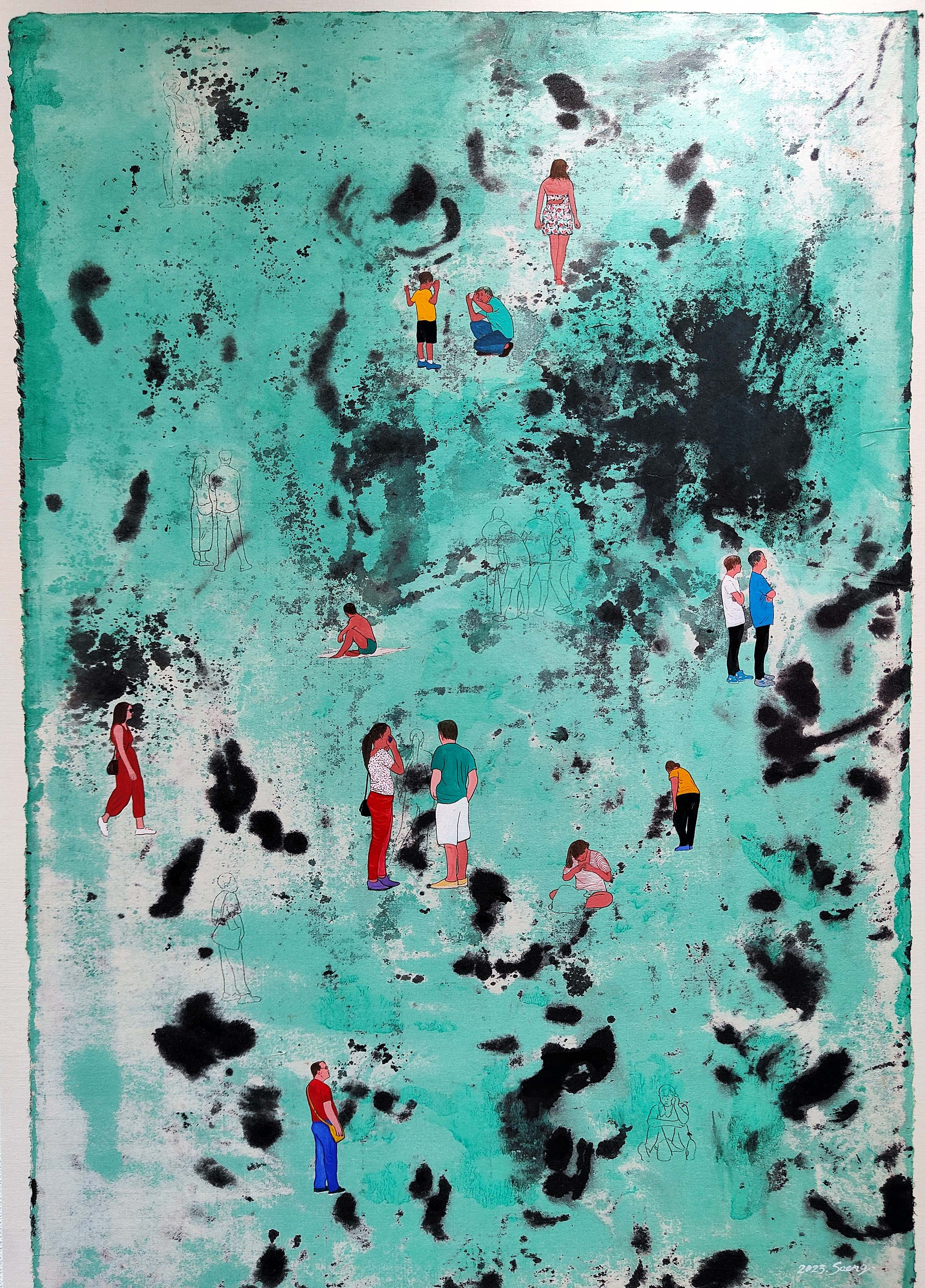 Parc ou promeneurs (2) - Luxembourg Art Week